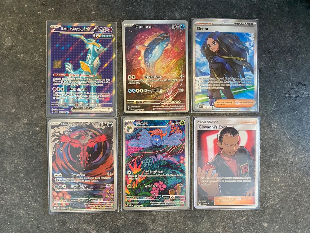 6 seltene Ex & GX Pokemon Karten | Kaufen auf Ricardo