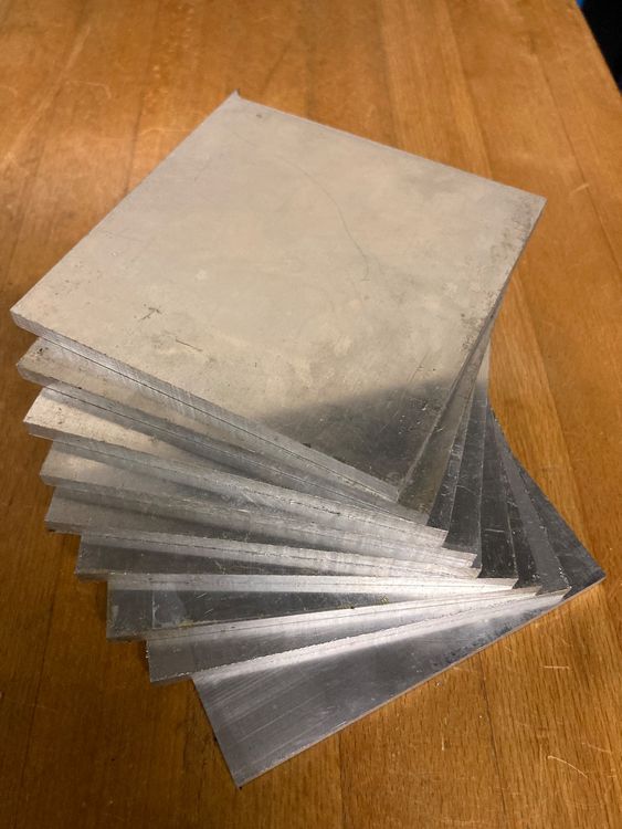 Aluminium Plattenmaterial Rohmaterial (Neu (gemäss Beschreibung)) in ...