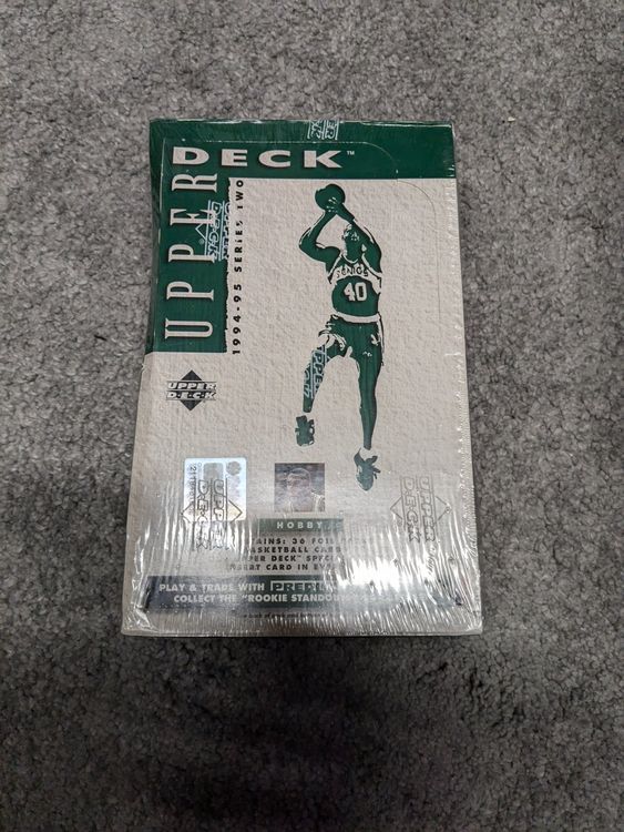 1994 Upper Deck NBA Basketball Serie 2 Karten Hobby Box (Neu und ...