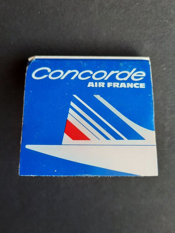 Original Concorde Air France Werbe Zündhölzer 70er Jahre | Kaufen auf ...