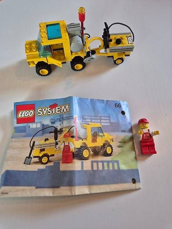 Lego System 6637 Putzfahrzeug mit Anleitung (Gebraucht) in Spiegel b ...