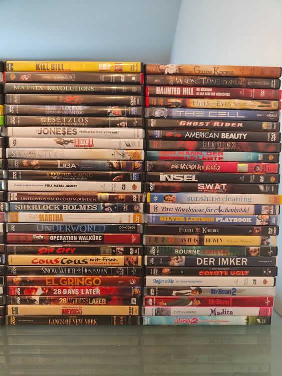 100 DVDs!!! (Gebraucht) in Dübendorf für CHF 3 – nur Abholung auf ...