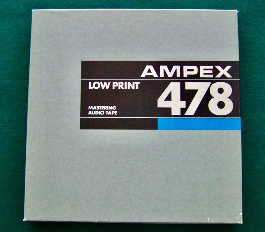 AMPEX 478 - Metallspule mit Band | Kaufen auf Ricardo