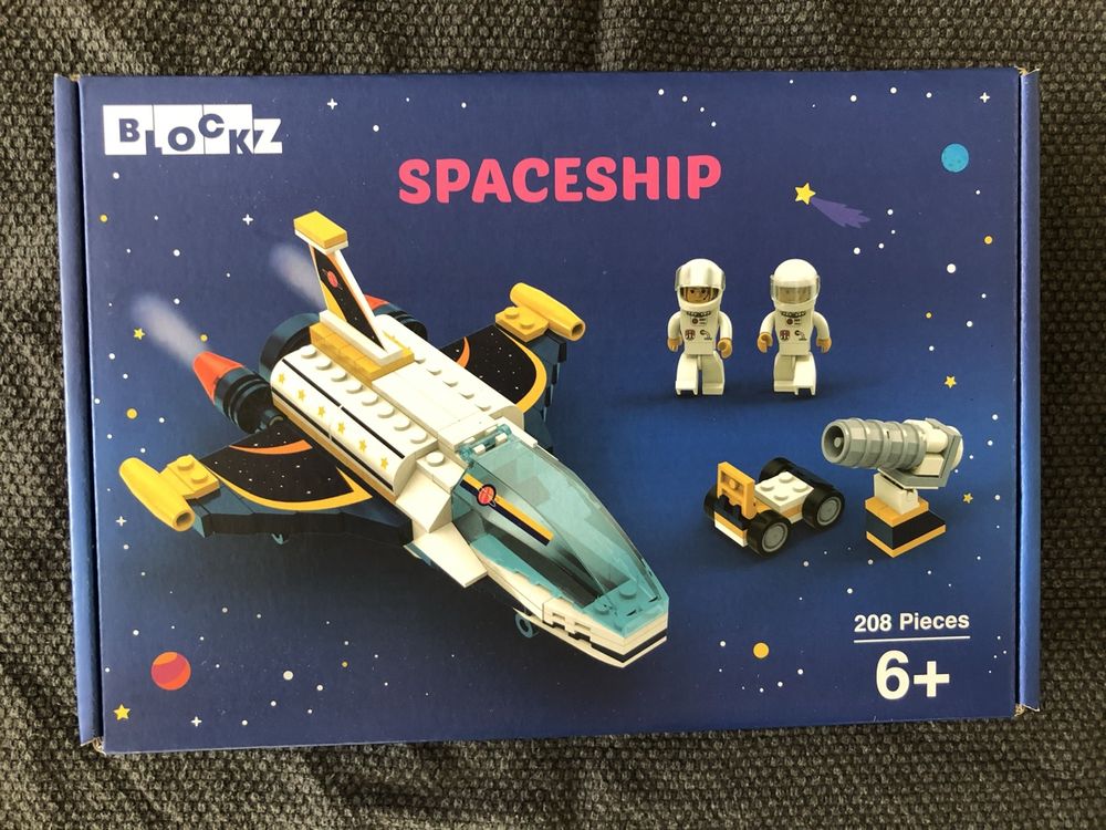 BLOCKz SPACESHIP Konstruktions Set 208 Teile 6+ (Neu und ...