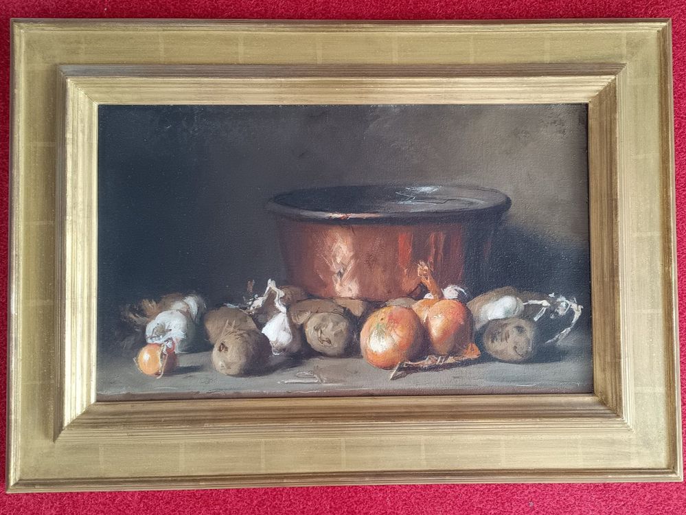 Original Ölbild von Werner Weber Stillleben | Kaufen auf Ricardo