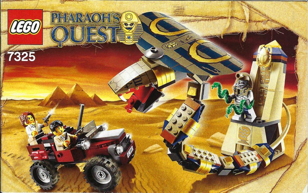 LEGO® 7325 Pharaoh's Quest - Cursed Cobra Statue (Neu (gemäss ...