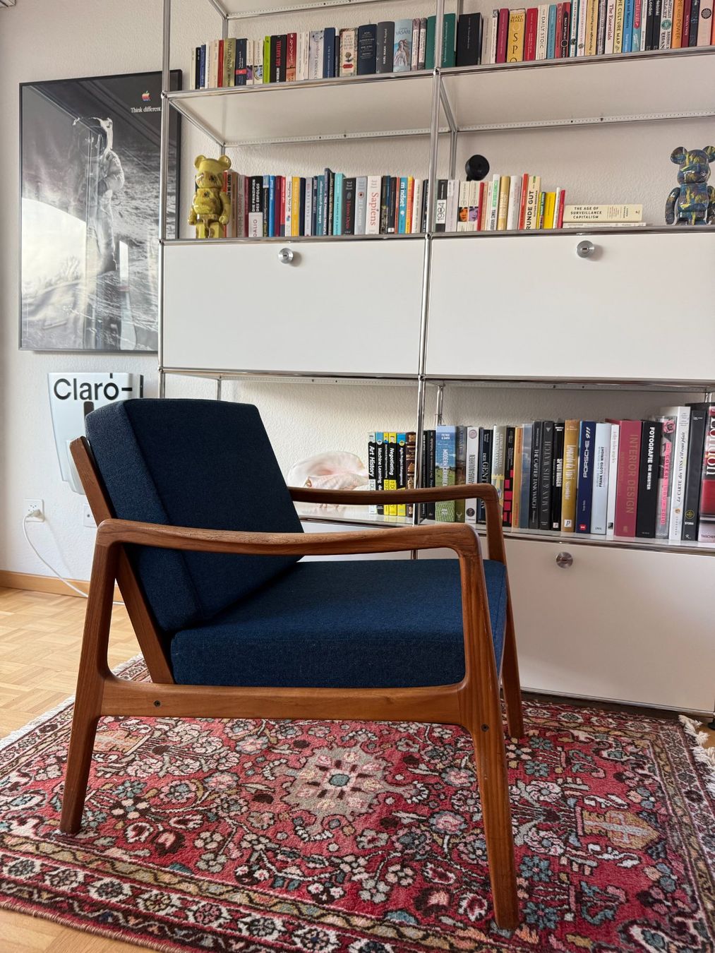Mid century Ole Wanscher chair FD119, restaurier, Kvadrat (Gebraucht ...