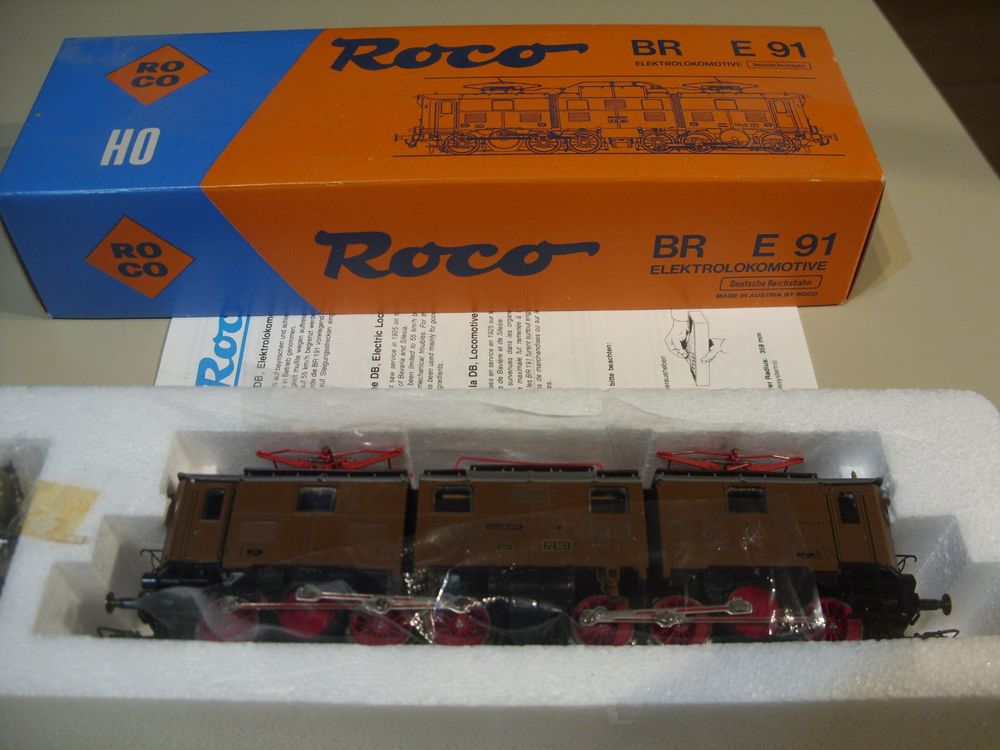 Roco H0 EG5 (E91) der DR in WS analog (Gebraucht) in Untersiggenthal ...