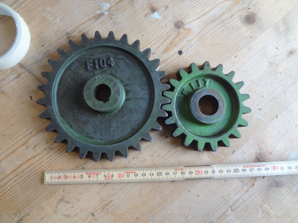 Zahnrad, Zahnräder, altes Zahnrad, Rad (Gebraucht) in Wiedlisbach für ...