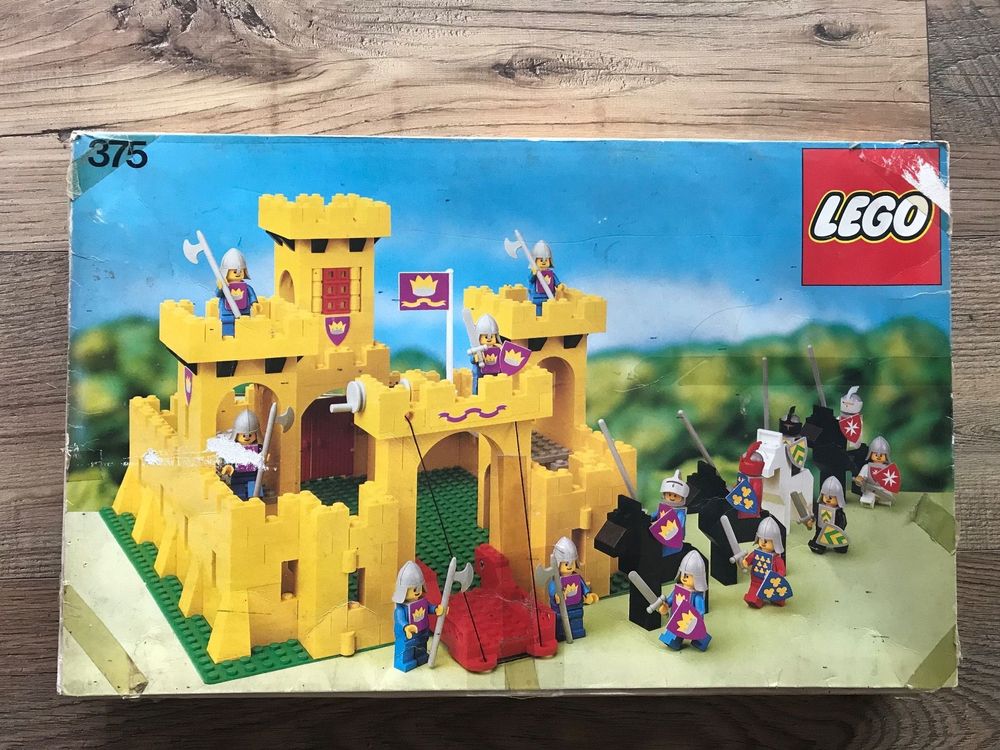 Lego vintage 375 yellow castle legoland | Kaufen auf Ricardo