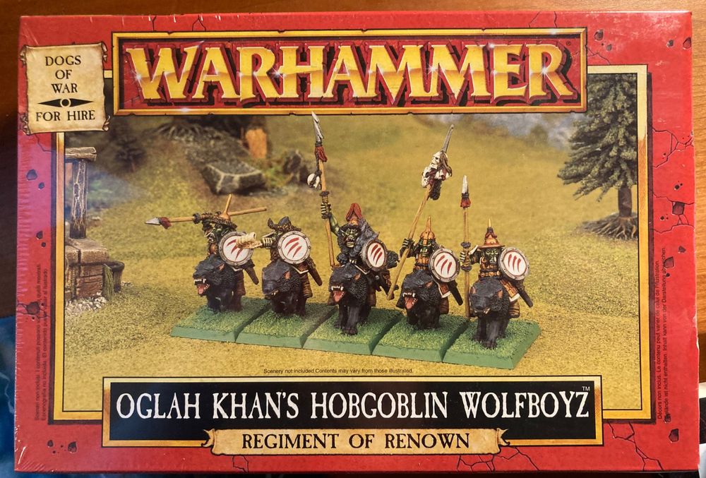 Warhammer Fantasy - AOS - Oglah Khans Hobgo OOP OVP (Neu und ...