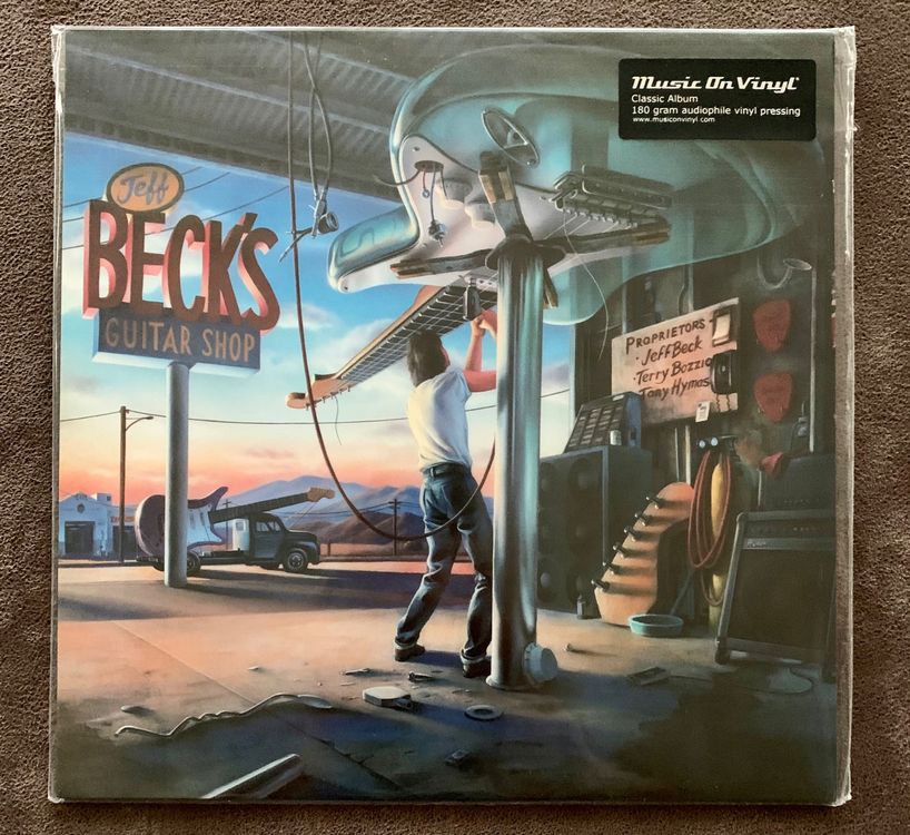JEFF BECK „GUITAR SHOP“ VINYL LP MoV TERRY BOZZIO SEALED (Neu (gemäss ...