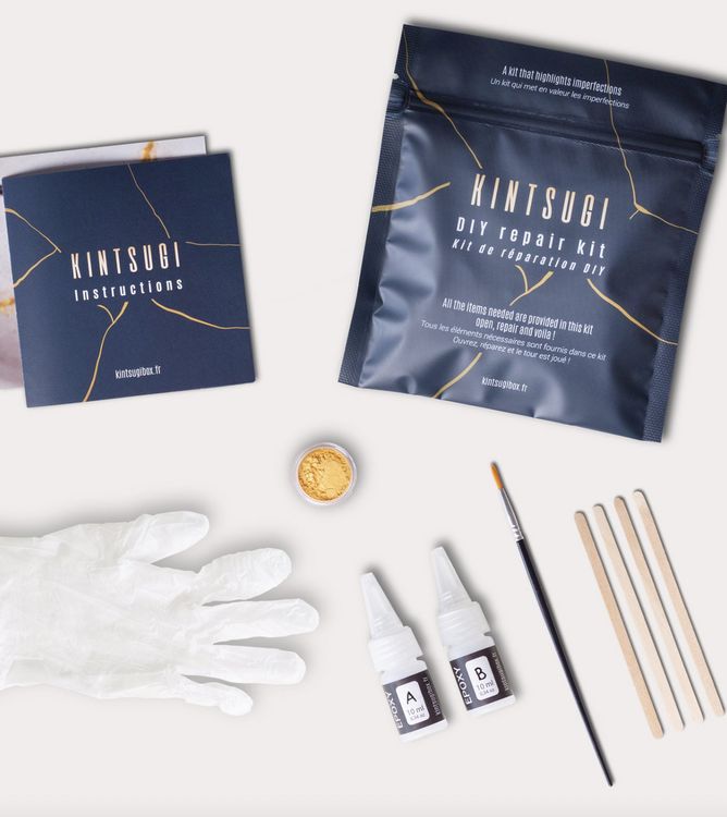 Kintsugi Set / Kit zum Reparieren von Keramik oder Porzellan | Kaufen ...