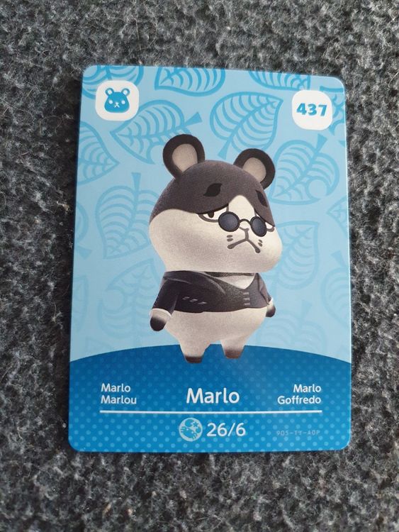 Animal Crossing Amiibo Marlo #437 | Kaufen auf Ricardo