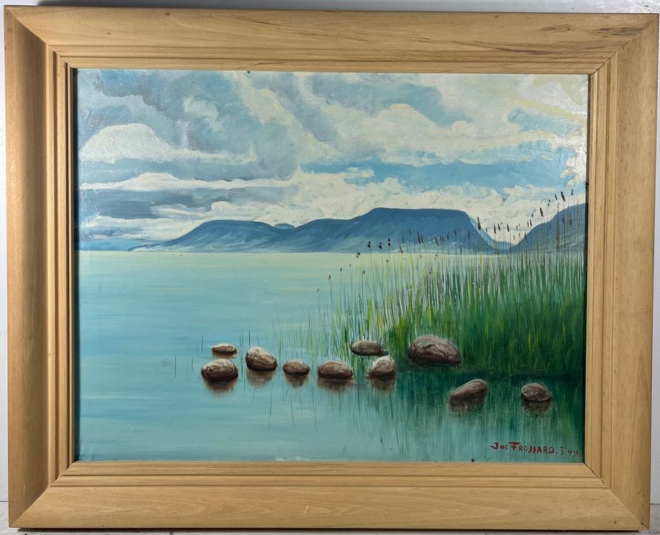 40. er Jahre Grosse See Ansicht Gemälde, Unl. Sig. (Gebraucht) in Root für CHF 19 – mit ...