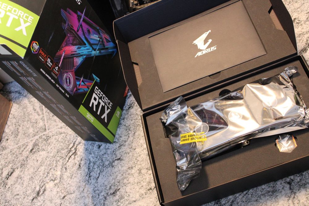 NVidia RTX 3070 Aorus Master mit Display | Kaufen auf Ricardo