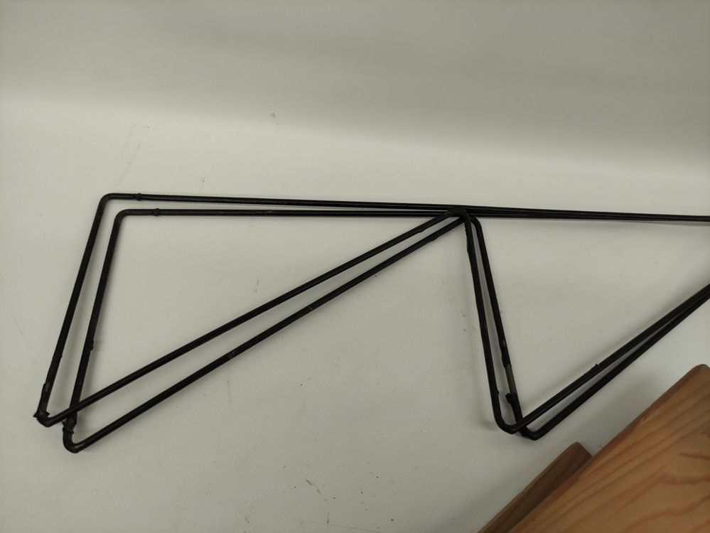 Vintage String Wand Regal 50-60 Jahre 60x70x13cm | Kaufen auf Ricardo