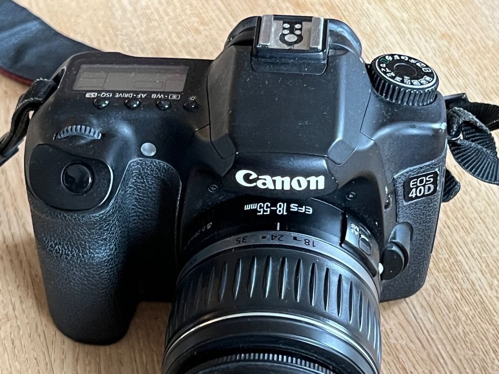 canon Eos 40D, mit EFS 18-55, SandDisk Extreme III 4GB (Gebraucht) in ...