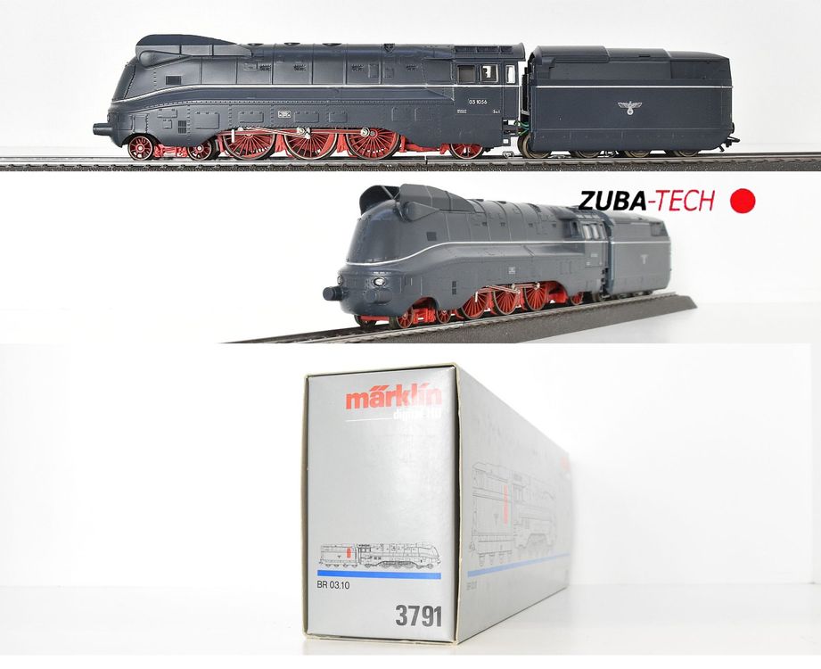 Märklin 37191 Dampflok BR 03.10 DRG H0 WS Digital mit OVP (Gebraucht ...