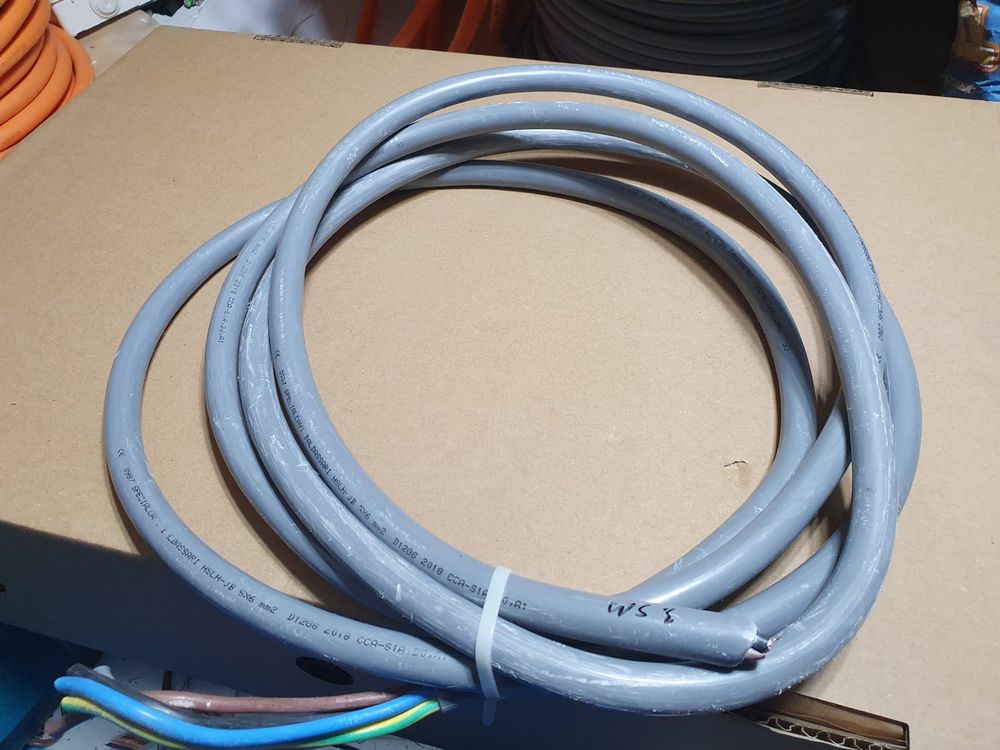 Kabel flex Litze 5x6mm 5G6 3.5m 5x6 (Neu (gemäss Beschreibung)) in Zürich für CHF 16 – mit ...