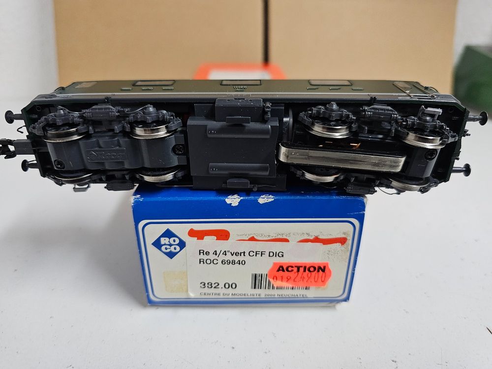 ROCO 69840 lok Re 4/4 CFF 11128 DIGITAL dès1.-fr | Kaufen auf Ricardo