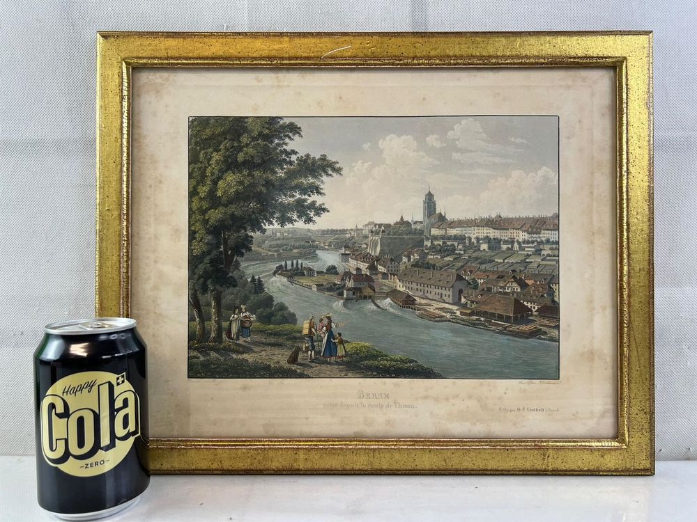 Antike Kanton Bern Stich Echtgoldrahmen (Neu und originalverpackt) in Neuhausen am Rheinfall für ...