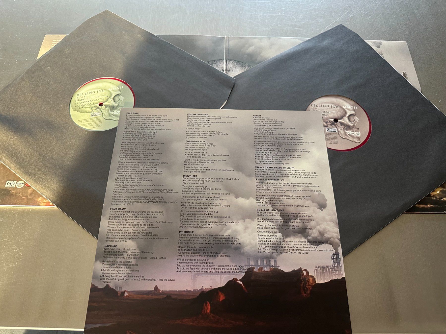 KILLING JOKE 2LPS MMXII - VINYLES ROUGES - COMME NEUF (Neuf (Voir ...