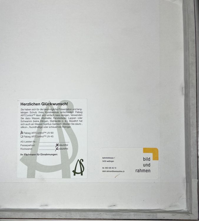 Eva Grün (1975) Mischtechnik Collage (Gebraucht) in Root für CHF 45 – mit Lieferung auf Ricardo ...