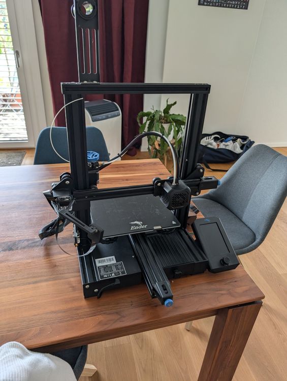 Creality Ender 3 V2 mit Raspberry PI 4 B + Kamera (Gebraucht) in ...