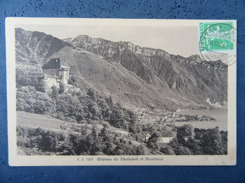 AK VD CHATEAU DU CHATELARD ET MONTREUX 1909 | Kaufen auf Ricardo