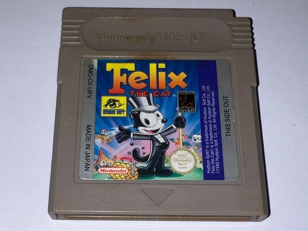 Nintendo Game Boy Classic (GB) Spiel - Felix the Cat - rar | Kaufen auf ...