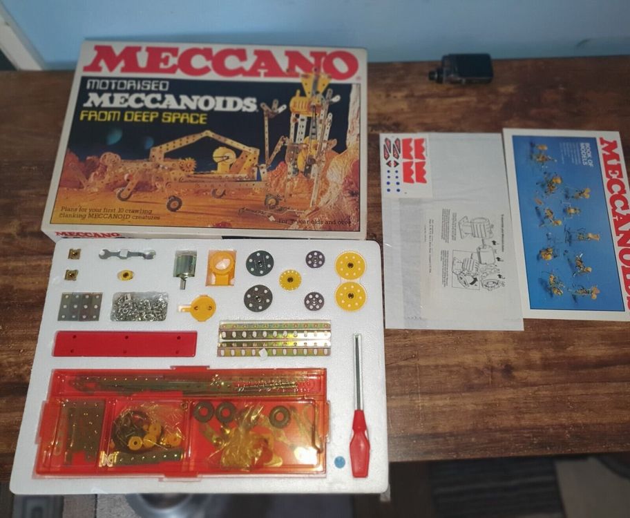Meccano Meccanoide von Deep Space komplett unbenutzt. (Neu (gemäss ...
