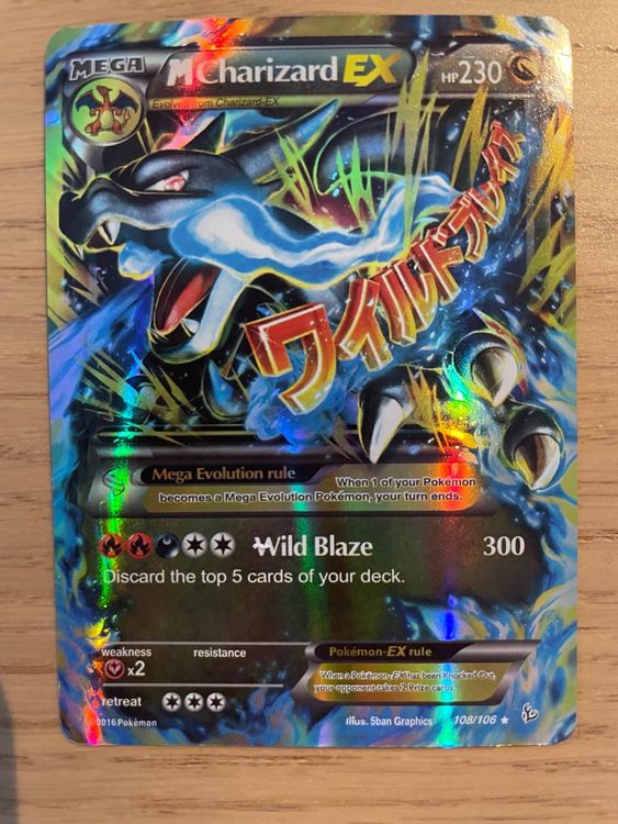 M Charizard-Ex 108/106 - EN (Pokemon Karte) | Kaufen auf Ricardo