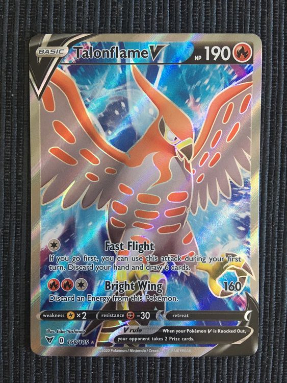 Pokemon Talonflame V Fullart Vivid Voltage EN | Kaufen auf Ricardo