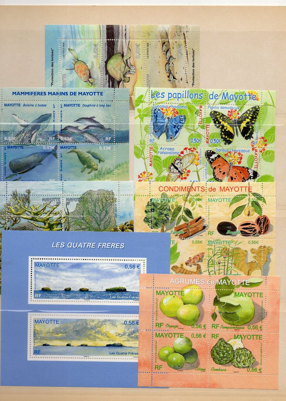 R5180 / MAYOTTE collection de blocs neufs XX (Neuf (Voir description ...