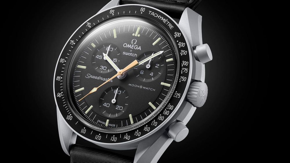 Omega x Swatch Moonswatch Moonshine Gold (Neuf avec emballage d'origine ...