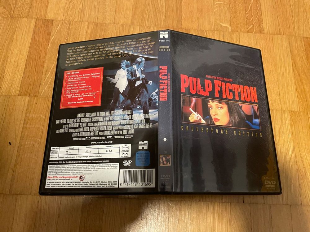 Pulp Fiction, Tarantino, Collector's Edition 2 DVD (Gebraucht) in ...