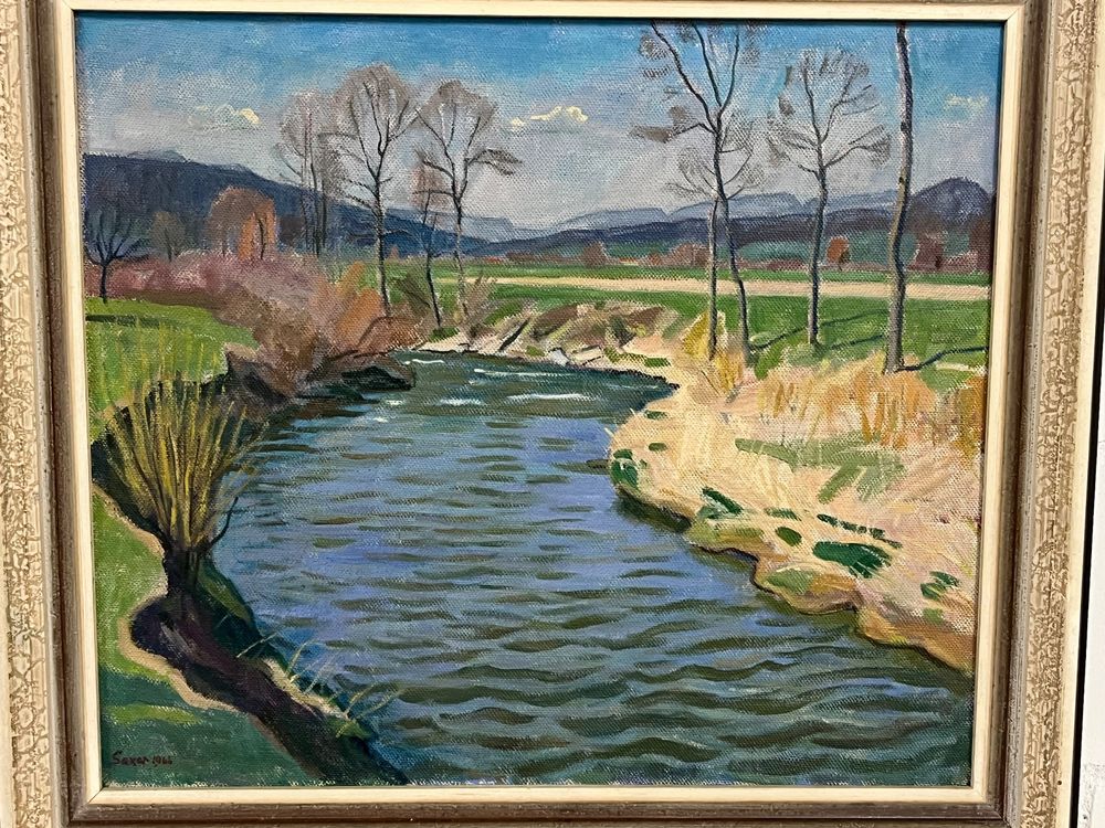 Oswald Saxer (1895–1976) Ölgemälde auf Leinwand (Gebraucht) in Basel ...