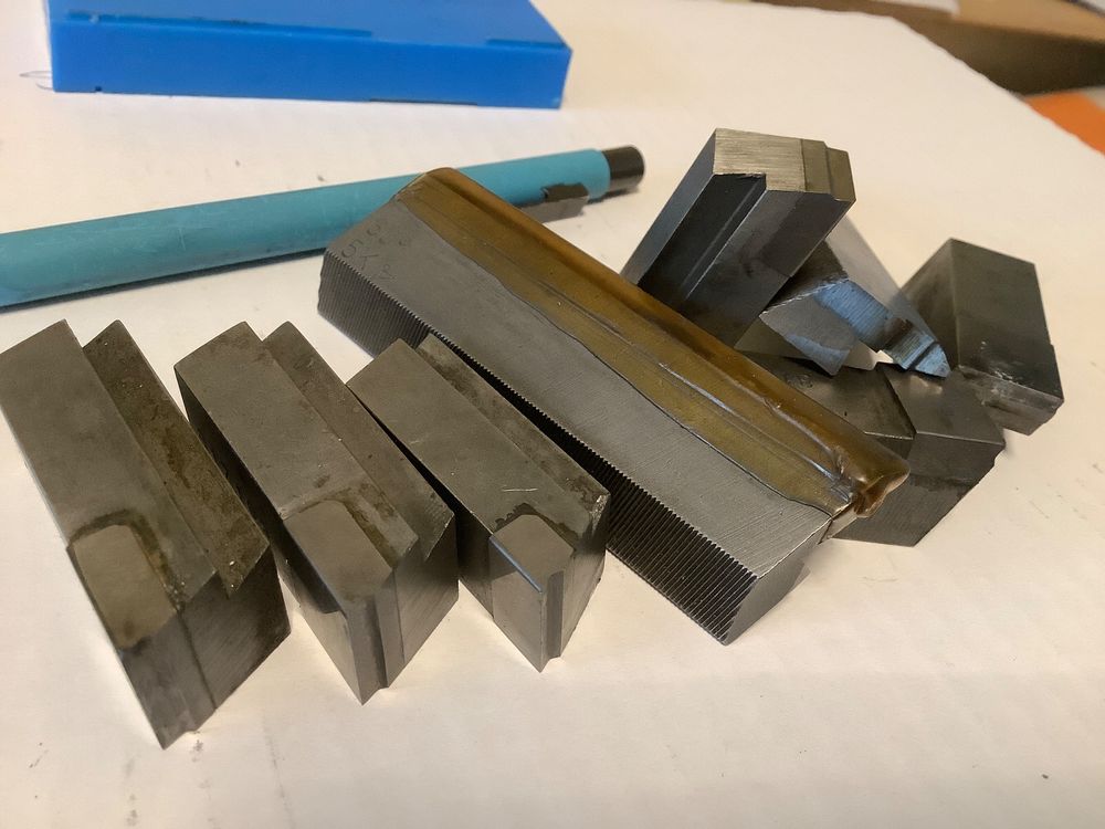 8 IFANGER & evtl. Stellit Drehstahl Messer HSS & HM, Gr. 5 (Gebraucht ...