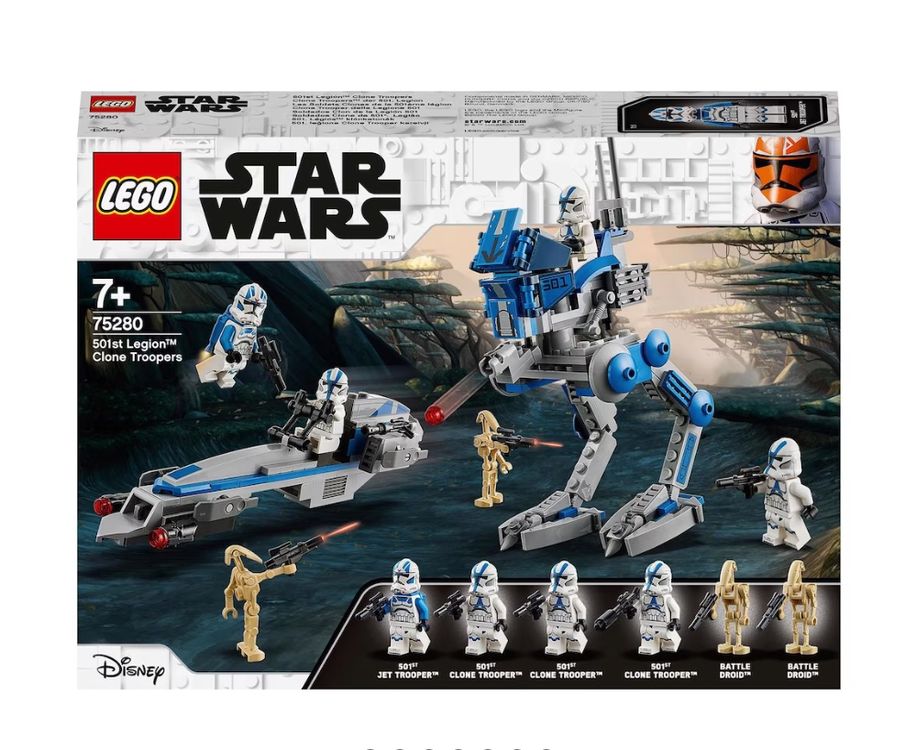 LEGO - 75280 - Star Wars - Legion Clone Troopers (Neu und ...