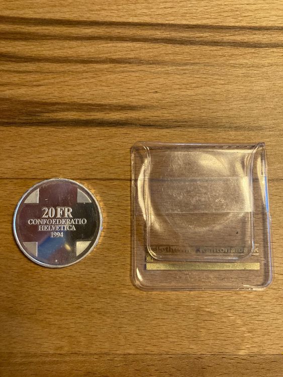 Gedenkmünze 1994 Teufelsbrücke | Kaufen auf Ricardo