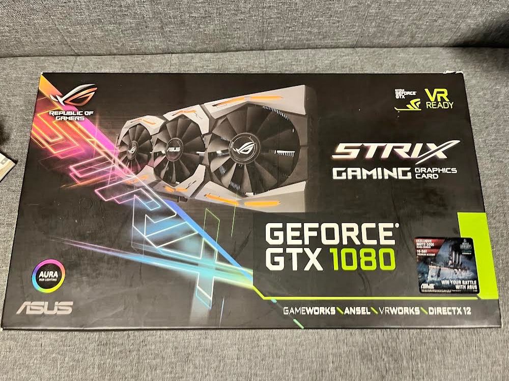 Geforce GTX 1080 Strix Asus | Kaufen auf Ricardo