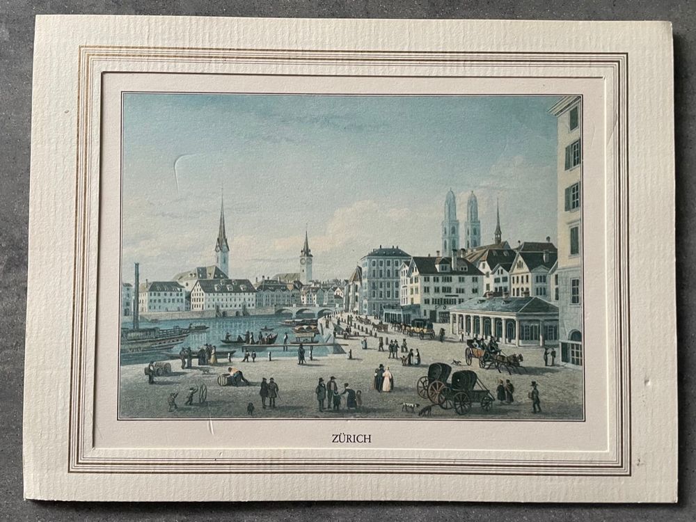 Zürich - Sonnenquai - Erste Hälfte 19. Jahrhundert | Kaufen auf Ricardo