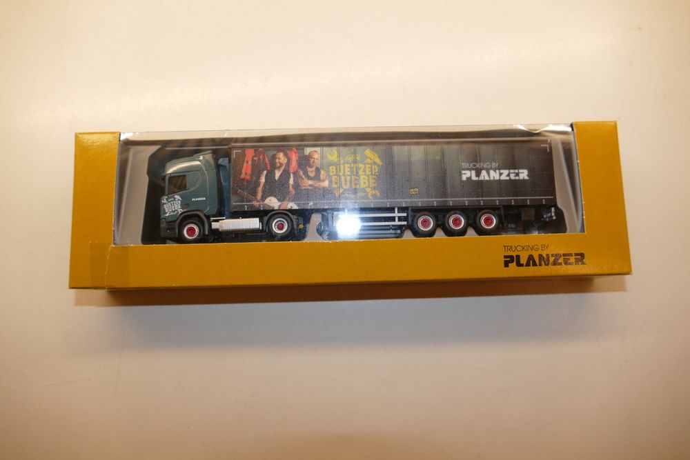 Herpa 1:87: Planzer Scania Lkw « Büetzer Buebe » (Neu und ...