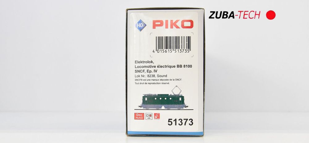 Piko 51373 E-Lok BB 8100 SNCF H0 GS Digital mit OVP (Neu (gemäss ...
