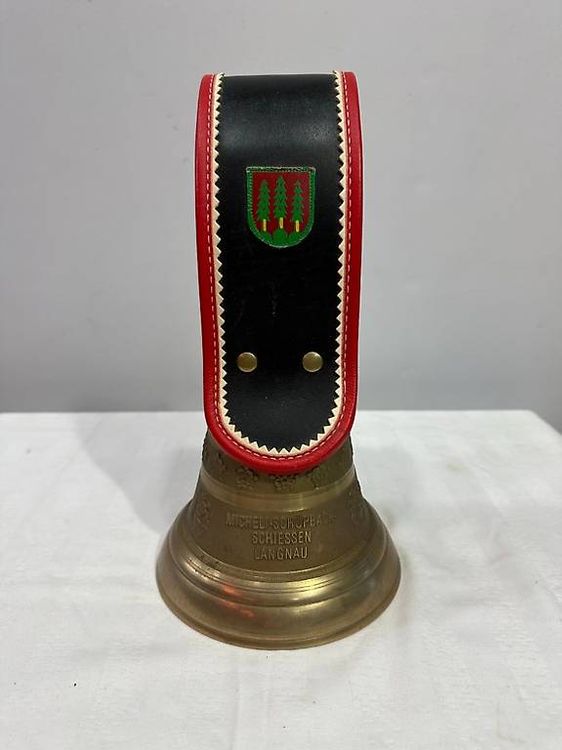 Traditionelle Schweizer Treichel mit Lederband, Langnau i.E (Gebraucht ...