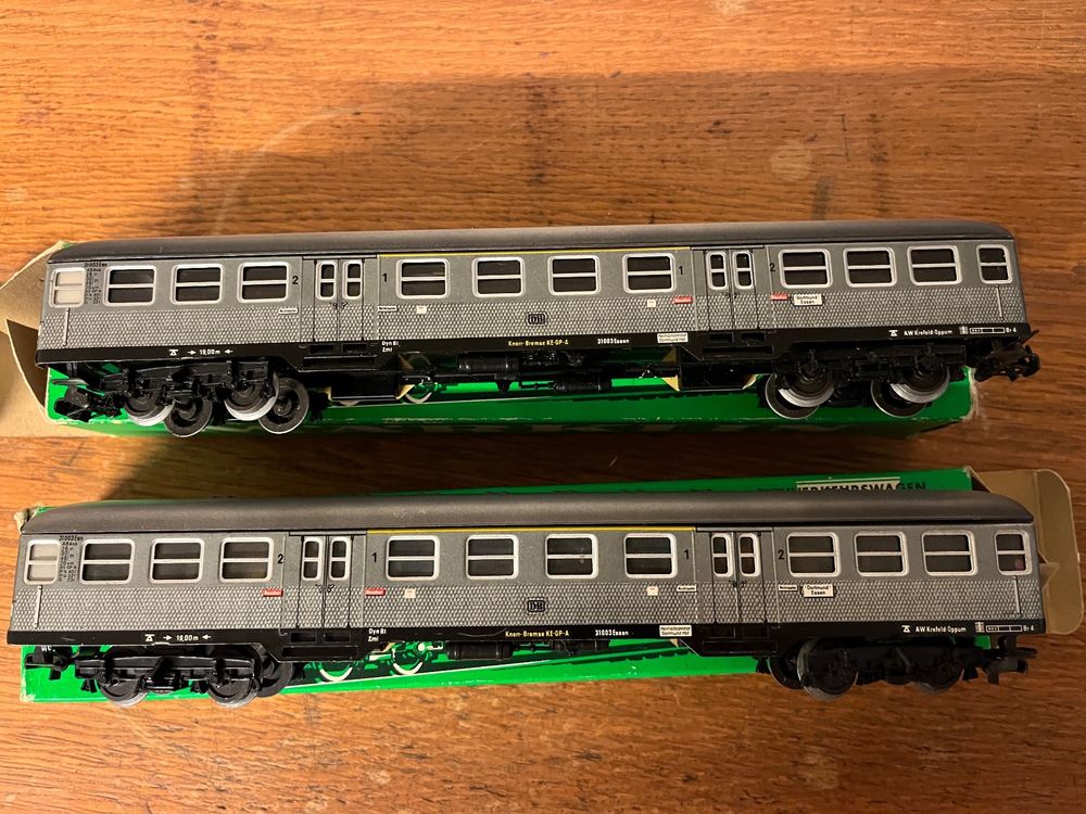 Märklin 4043 Nahverkehrswagen Silberling OVP Dortmund -Essen (Neu ...