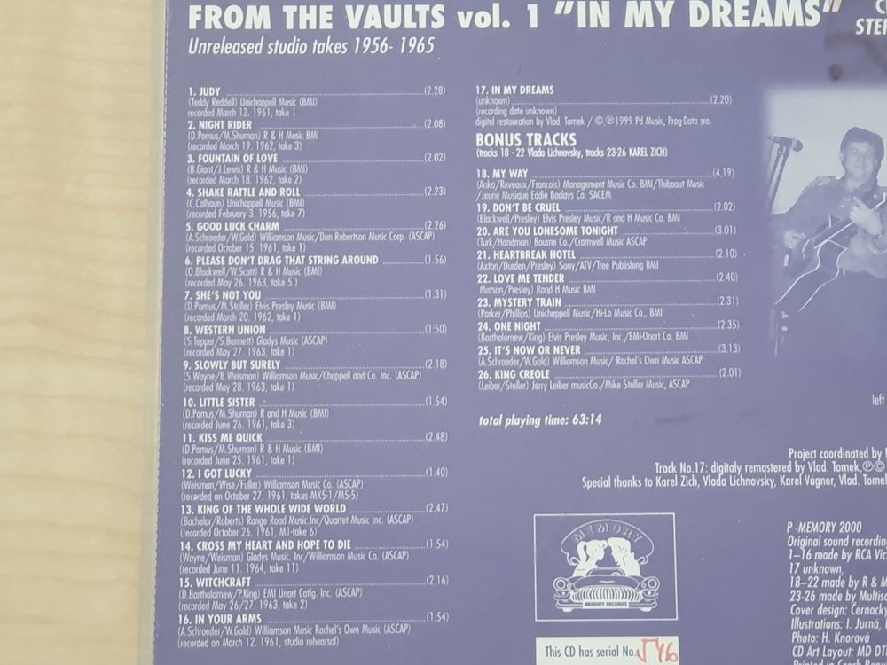 Elvis From The Vaults Vol.1 (Neu (gemäss Beschreibung)) in Uerschhausen ...