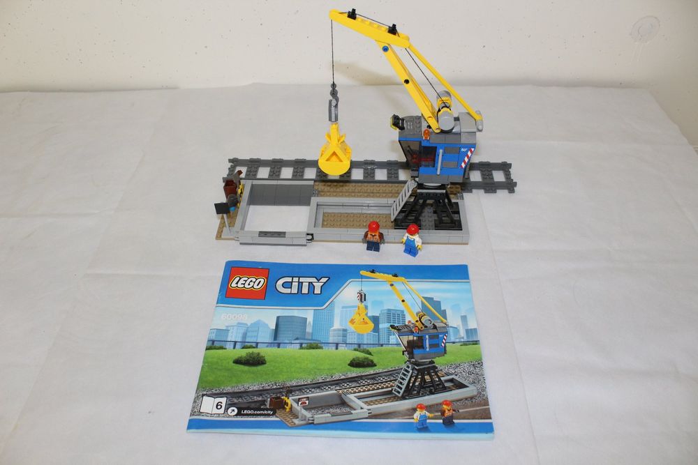 Lego 60098 Kran von Schwerlast Zug (Gebraucht) in Tuggen für CHF 35 ...