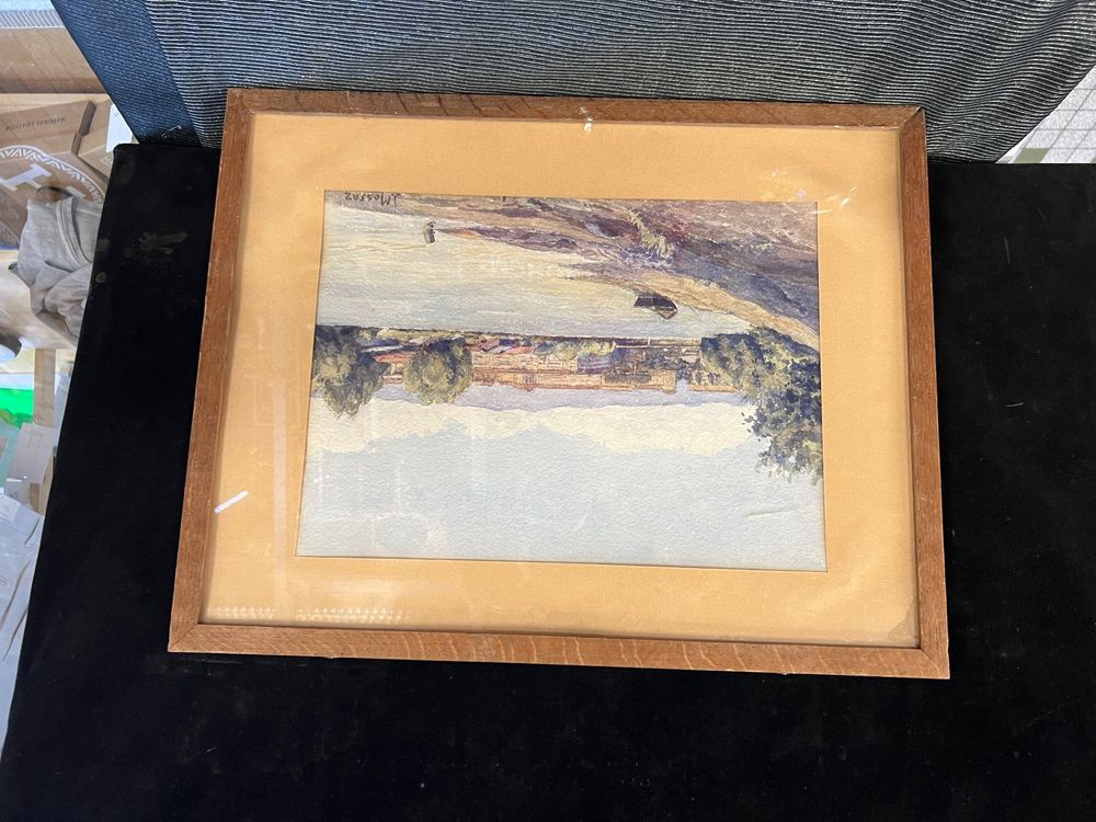 Aquarelle signée | Kaufen auf Ricardo